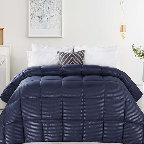 Click here for SUPERIOR Striped All Season Plush Reversible Down... prices