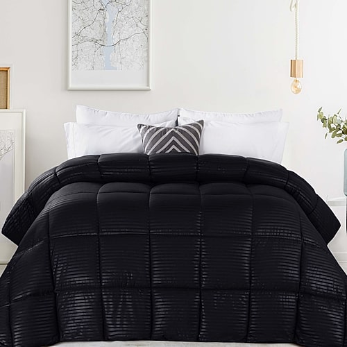Click here for SUPERIOR Striped All Season Plush Reversible Down... prices