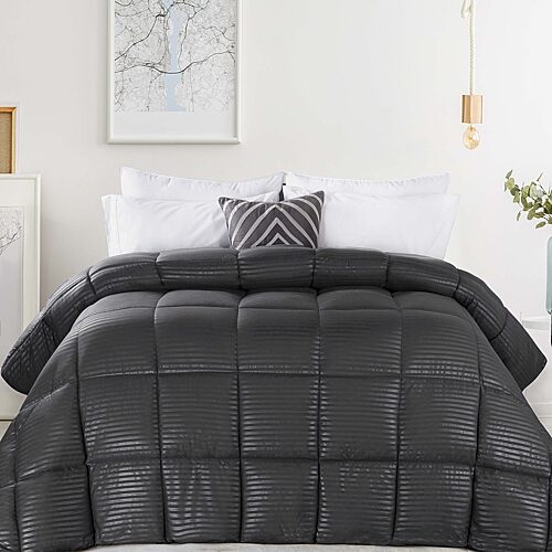 Click here for SUPERIOR Striped All Season Plush Reversible Down... prices