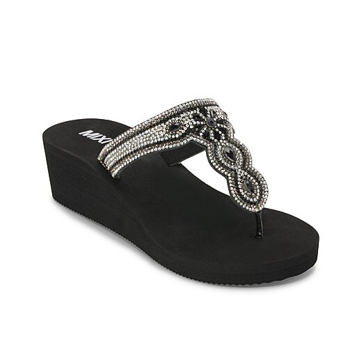 Click here for Mixit Womens Medallion Wedge Sandals  10  Black prices