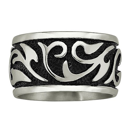 Click here for Mens Swirl Band Stainless Steel  8 prices