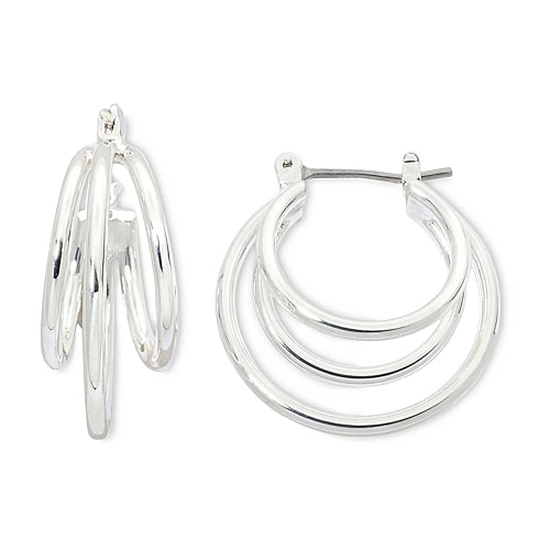Click here for Mixit Womens 19mm Hypoallergenic Hoop Earrings  On... prices
