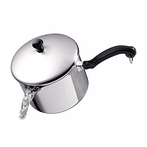 Farberware Classic Stainless Steel 3-Qt. Straining Saucepan & Lid - Stainless Steel