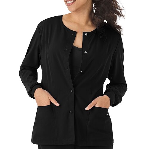 Click here for Jockey 2356 Snap Front Womens Scrub Jackets  X-sma... prices