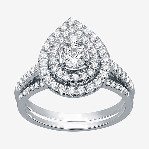 Click here for I Said Yes (H-I / I1) Womens 1 1/10 CT. T.W. Lab G... prices