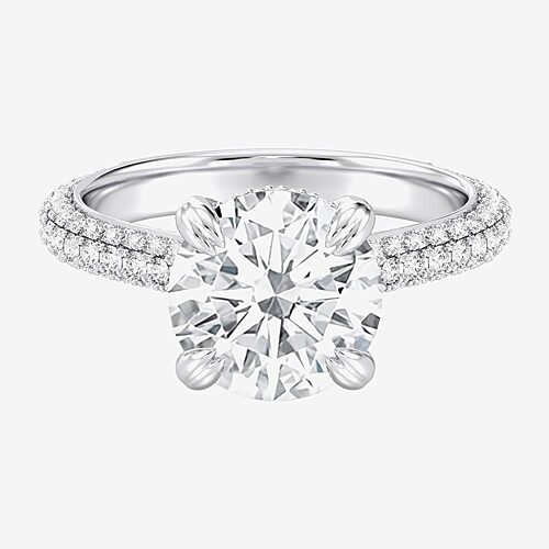 Click here for (G / Si2) Womens 4 CT. T.W. Lab Grown White Diamon... prices