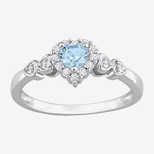 Click here for Womens Diamond Accent Genuine Blue Topaz Sterling... prices