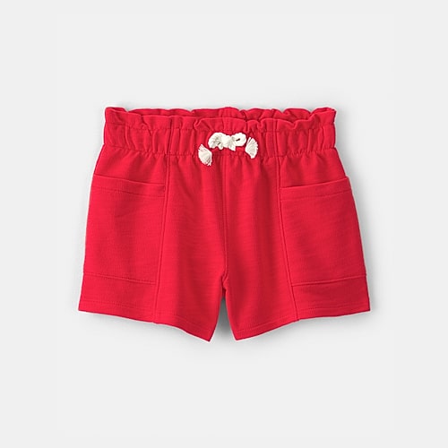 Click here for Carters Toddler Girls Knit Pull-On Short  3t  Red prices