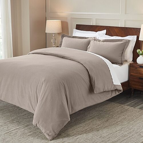 Click here for SUPERIOR Rome Cotton Geometric Warm Reversible Duv... prices