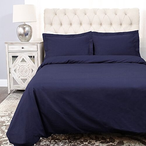 Click here for Superior 300TC Cotton Percale Duvet Cover Set prices