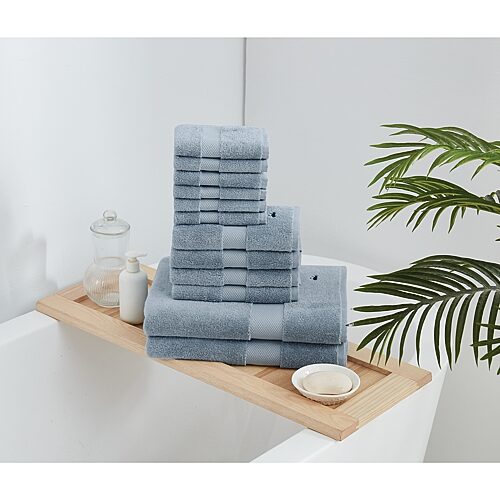 Click here for Royal Velvet Turkish Cotton Bath Towel Set  One Si... prices