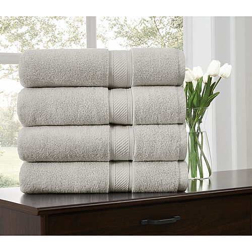 Click here for Royal Velvet Regial Bath Sheet  One Size  Gray prices