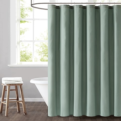 Click here for Truly Soft Everyday Solid Shower Curtain  One Size... prices