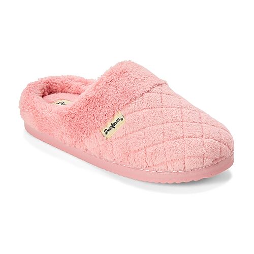 Click here for Dearfoams Womens Libby Quilted Terry Clog Slippers... prices