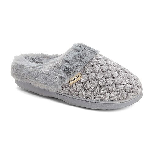Click here for Dearfoams Claire Cable Knit Chenille Womens Memory... prices