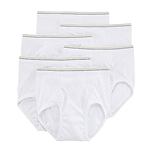 Click here for Stafford Cotton Full Cut Mens 6 Pack Briefs 302852... prices