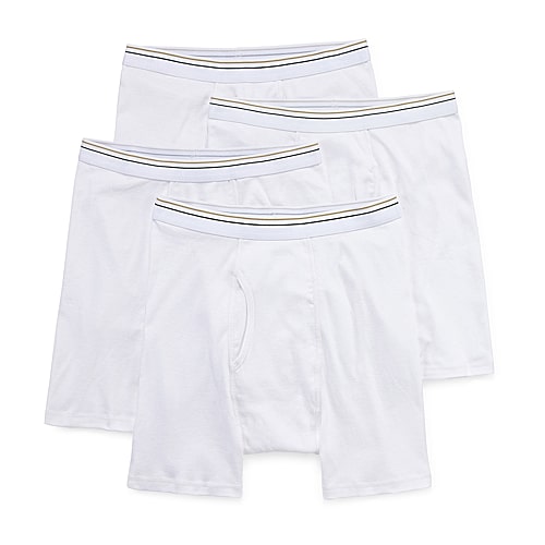 Click here for Stafford Cotton Mens Big 4 Pack Boxer Briefs 30286... prices