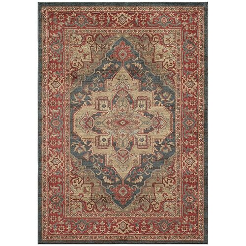 Click here for Momeni Heriz Rectangular Rug  One Size  Blue prices