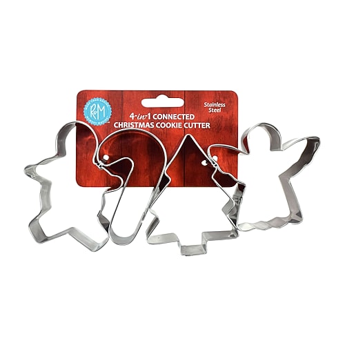 Click here for R&M International Llc Christmas 4-In-1 Cookie Cutt... prices