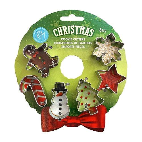 Click here for R&M International Llc Christmas Mini Wreath 6-pc.... prices
