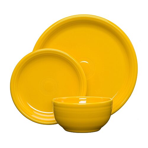 Click here for Fiesta Bistro Coupe 3-pc. Ceramic Place Setting  O... prices