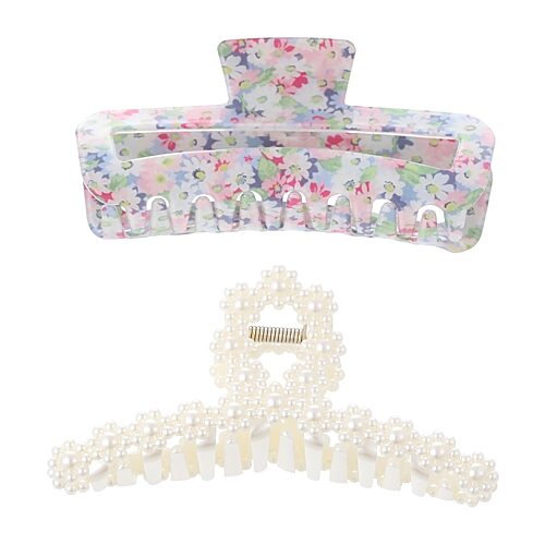 Click here for Bijoux Bar Floral Hair Clip  One Size  Multiple Co... prices