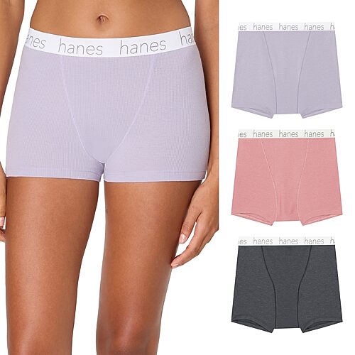 Click here for Hanes Womens Multi-Pack Boyshort Panty 45uobb  Sma... prices