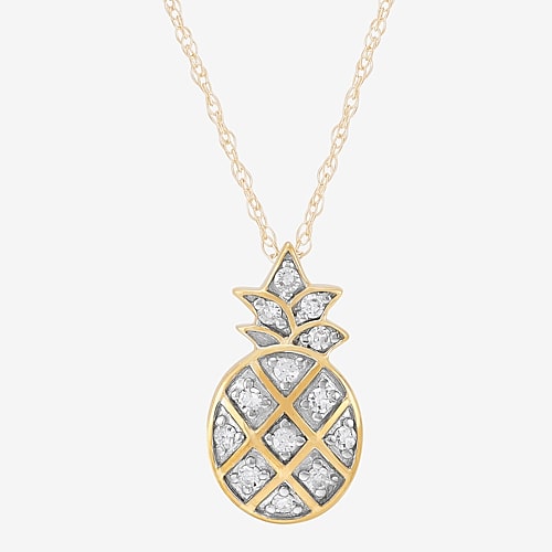 Click here for Limited Quantities! Pineapple Womens 1/10 CT. T.W.... prices