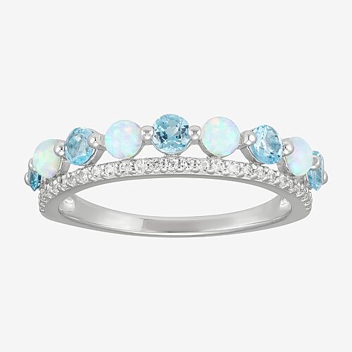 Click here for Limited Quantities! Womens 4.5MM Multi Color Sterl... prices