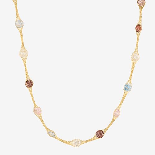 Click here for Made in Italy Womens 10K Gold 18 Inch Link Chain N... prices