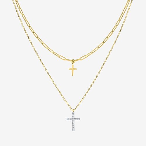 Click here for Religious Jewelry Yes  Please! Cross(G-H / Si2-I1)... prices