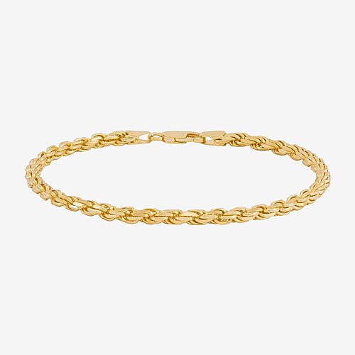 Click here for Made in Italy Womens 24K Gold Over Silver 8 1/2 In... prices