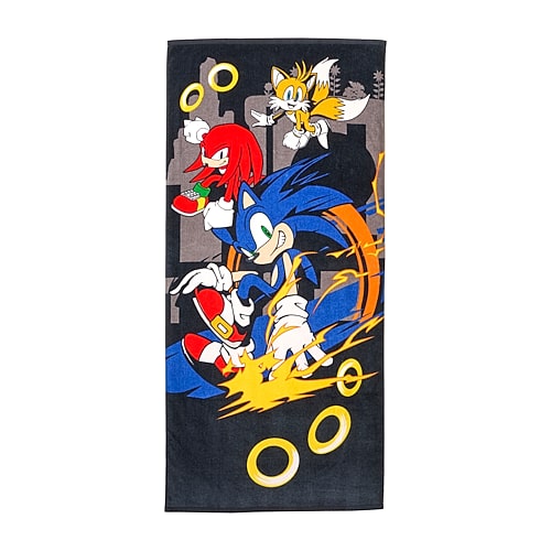 Click here for Sonic the Hedgehog Sparking Rings Beach Towel  One... prices