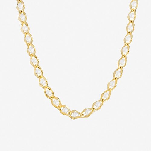Click here for Silver Reflections Womens 14K Gold Over Brass 18 I... prices