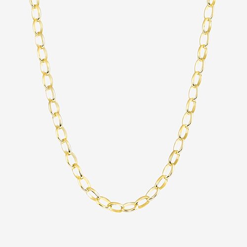Click here for Silver Reflections Womens 14K Gold Over Brass 18 I... prices