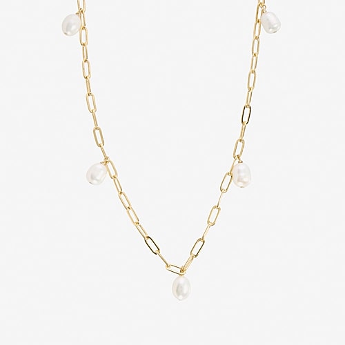 Click here for Silver Reflections Womens 14K Gold Over Brass 30 I... prices