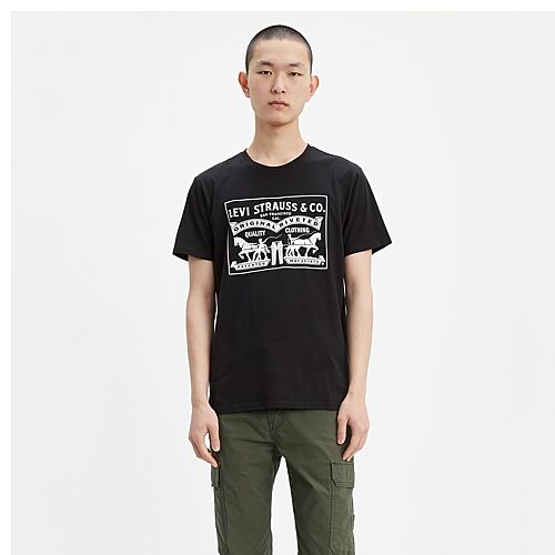 Click here for Levis Mens Crew Neck Short Sleeve Graphic T-Shirt... prices