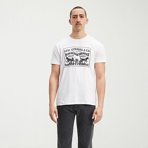 Click here for Levis Mens Crew Neck Short Sleeve Graphic T-Shirt... prices