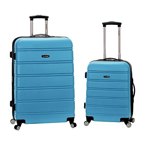 Rockland 2-Pc. Hardside Luggage Set - Turquoise