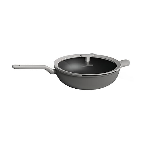 Click here for BergHOFF Leo Collection 12.5 Covered Wok - Grey prices