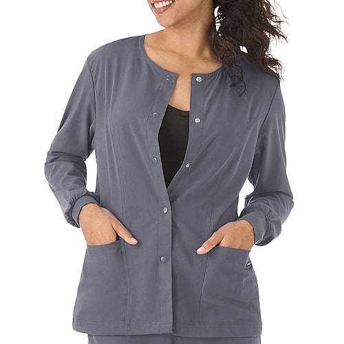 Click here for Jockey 2356 Snap Front Womens Scrub Jackets  X-sma... prices