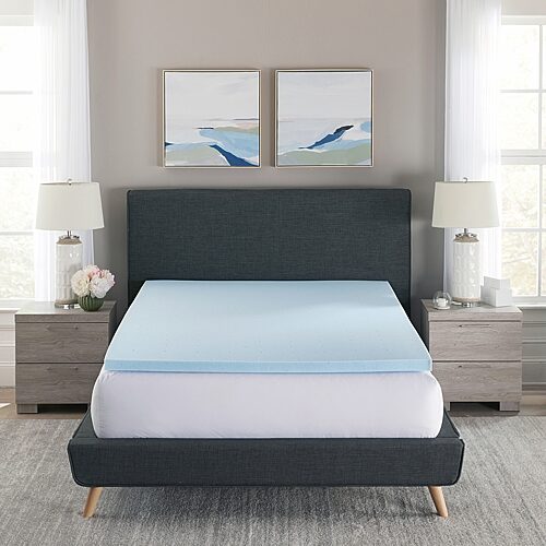 Click here for Bodipedic Home 2 Inch Gel Memory Foam Topper  One... prices
