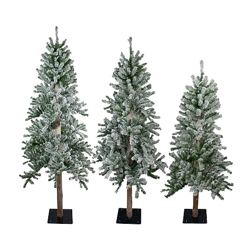 Click here for Northlight Set Of 3 Slim Alartificial Unlit 6 Foot... prices