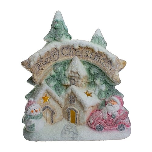 Click here for Northlight 16.5in Led Glittered Snow-Covered Winte... prices