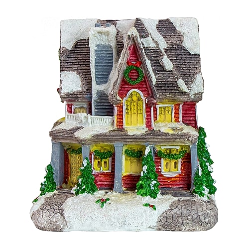 Click here for Northlight 5in Red Led Snowy House Decoration Ligh... prices