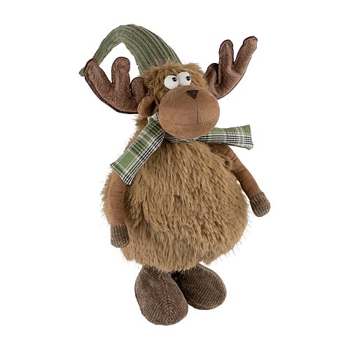 Click here for Northlight 13in Whimsical Standing Moose Decoratio... prices