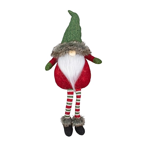 Click here for Northlight 25-Inch Plush Red And Green Sitting Tab... prices