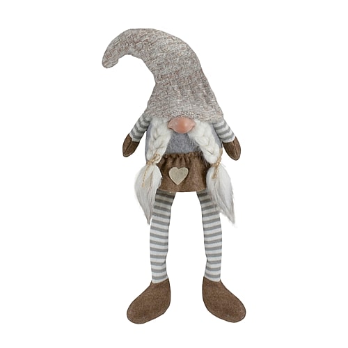 Click here for Northlight 7.5in Gray And Beige Sitting Girl Chris... prices