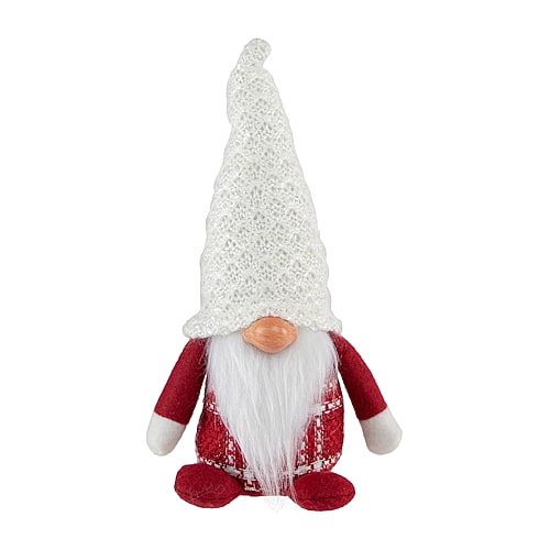 Click here for Northlight 9.5in Red And White Plaid Boy Christmas... prices