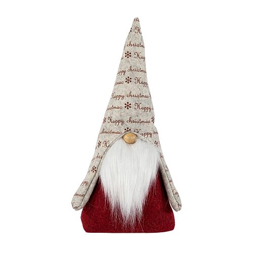 Click here for Northlight 12in Red And Gray Inhappy Christmasin C... prices